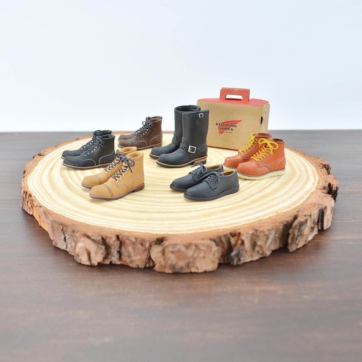 ケンエレファント【公式】 On Twitter 「red Wing Shoes Miniature Collection 第2弾」は本日からケンエレファント公式通販で8個パックの予約が