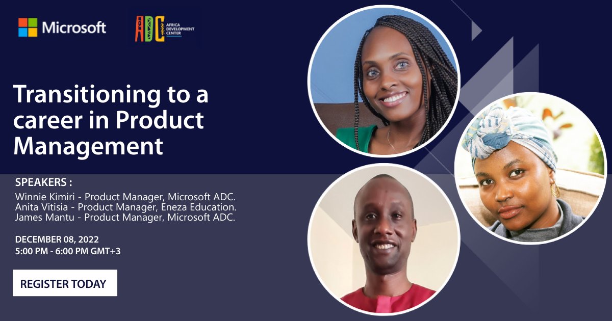 Microsoft Africa Development Center on Twitter: "From product strategy, to development and ...