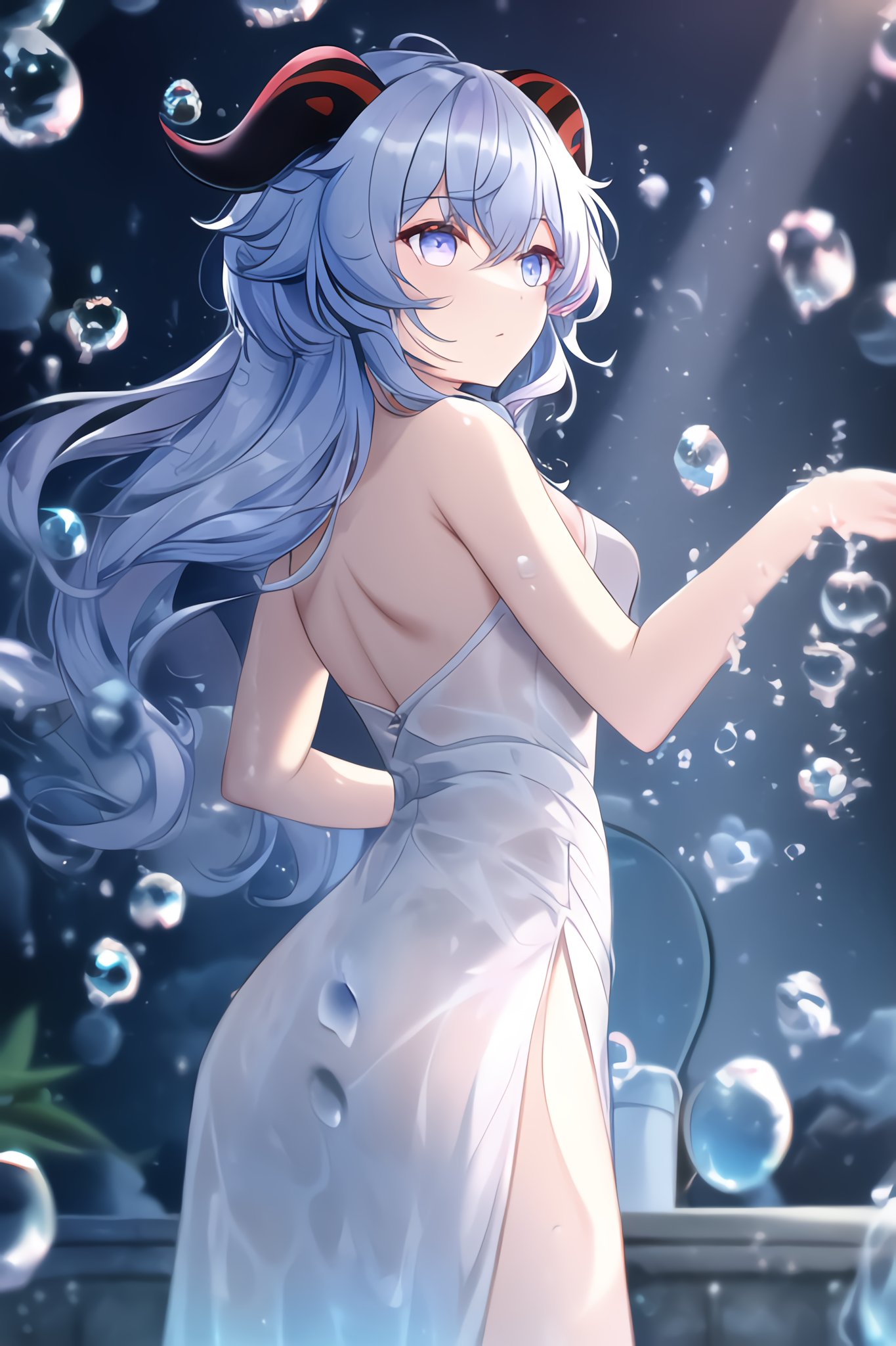 kitokito on Twitter: "深海少女 #原神 #甘雨 #GenshinImpact #novelAI https://t.co/vEwFx39F6y" / Twitter