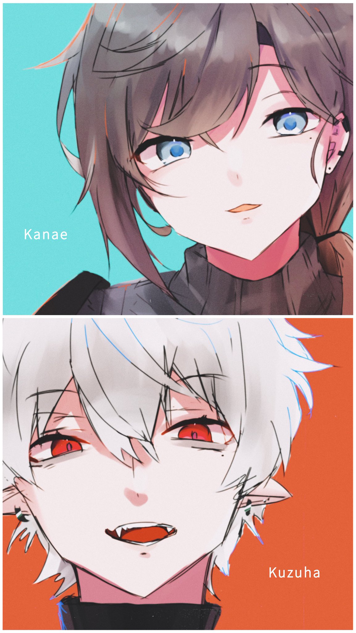 R-ice※🌾(絵の方) on Twitter: "#くろのあとりえ #かな絵 #KuzuArt https://t.co/LZzyxs2R2C" / Twitter