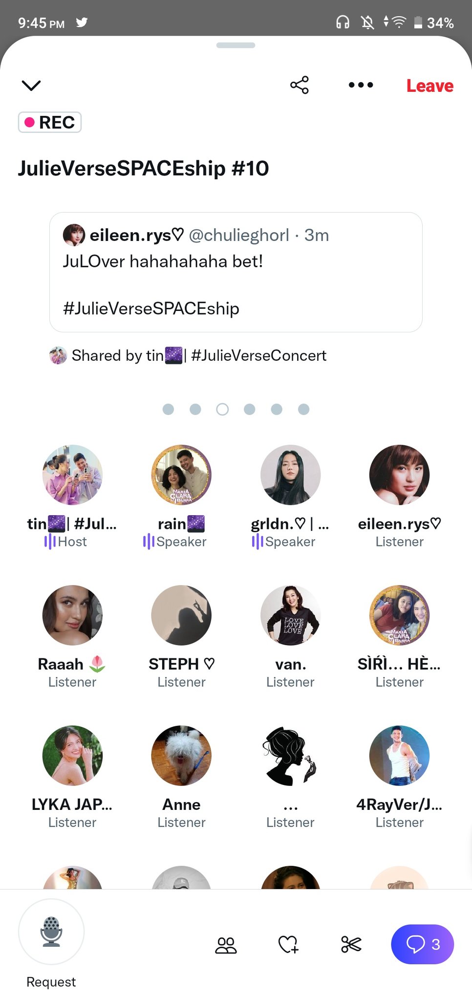 eileen.rys♡ on Twitter: "#JulieVerseSPACEship Hi LOVEsssss @MyJaps @RAYVERCRUZ20 beke nemen haha ...