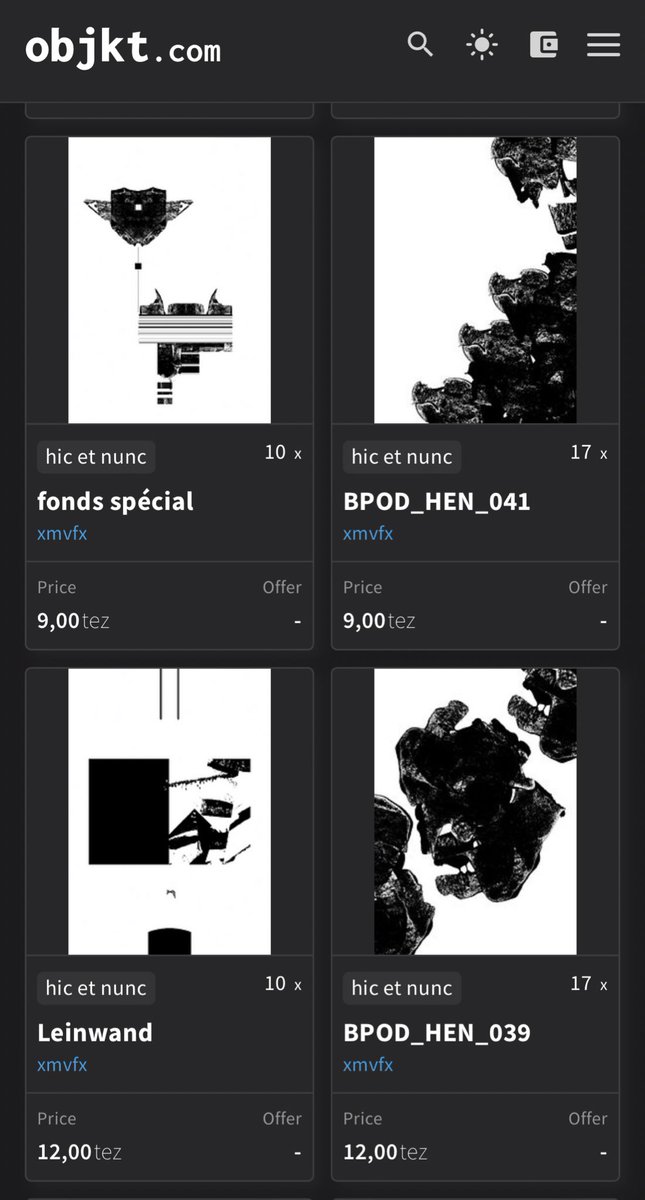 Rustic on Twitter: "RT @x_mvf_x: It’s Sunday. Visit my objkt profile and collect… 🖤 🫶🏻"