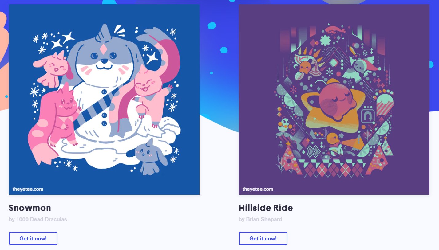 Wario64 on Twitter: "Kirby Air Ride/Digimon apparel available on today's The Yetee designs https ...