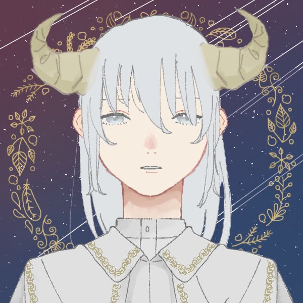 「Picrewの「儚げ少年たち」でつくったよ! https://t.co/Djn1」|na taneのイラスト