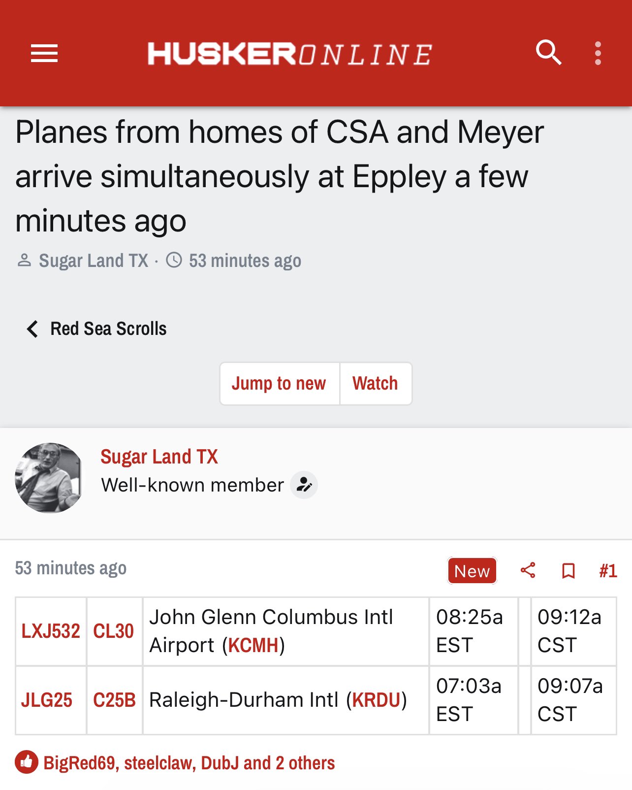 Message Board Geniuses on Twitter: "🚨FLIGHT TRACKER ALERT 🚨 Urban Meyer to #Nebraska. It’s ...