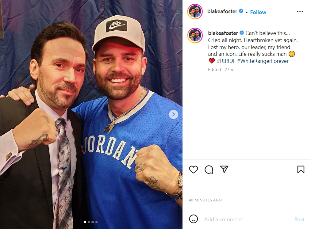 ⚡RangerBoard.com⚡ on Twitter: "A new post from Blake Foster regarding Jason David Frank: https ...