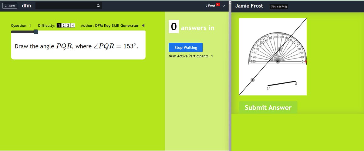 DrFrostMaths on Twitter: "On track for releasing the recoded Live game for tonight! It's ...