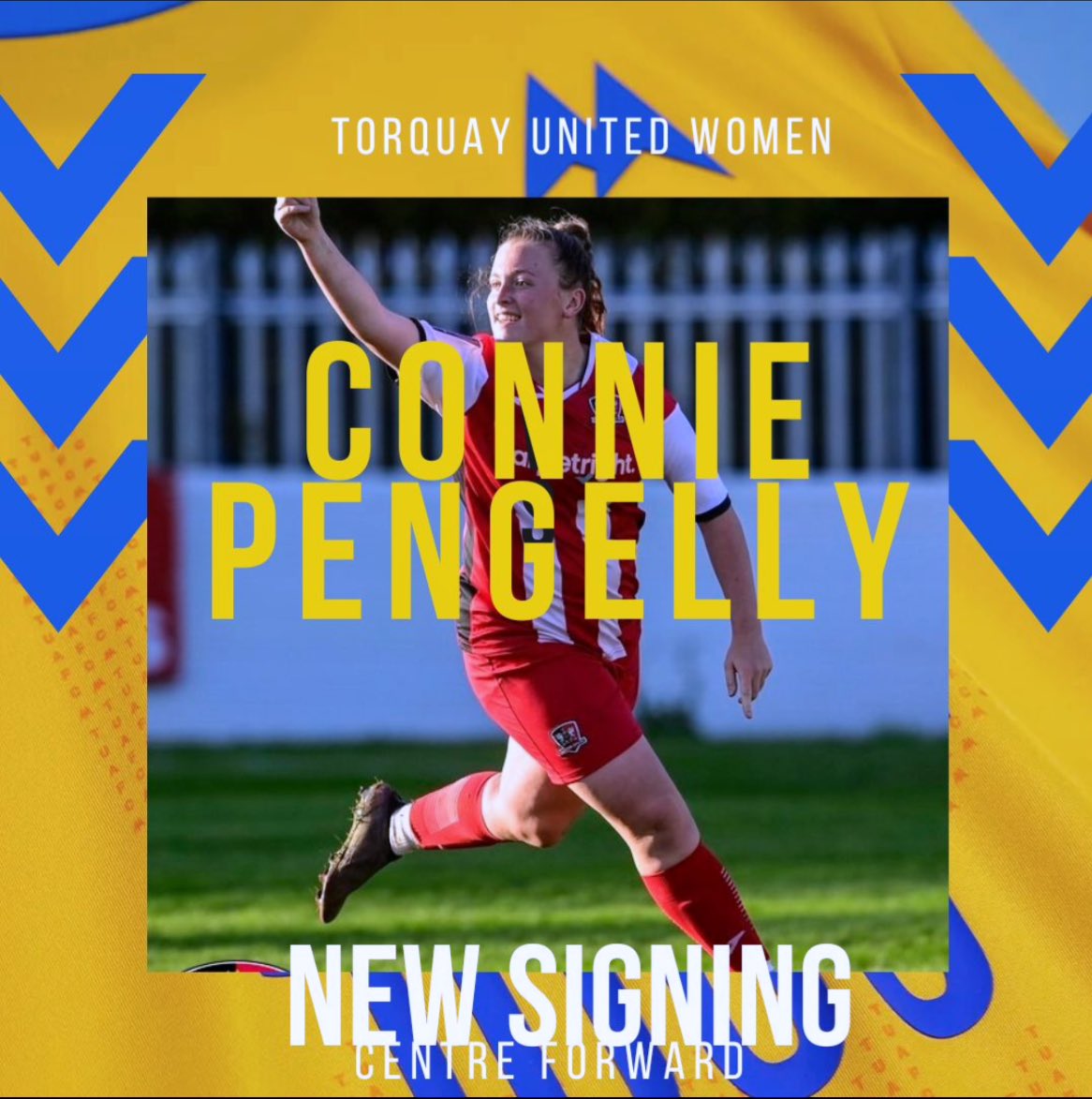 (C) Torquay United Women FC on Twitter: "💛💙 We are delighted to announce and welcome one of the ...