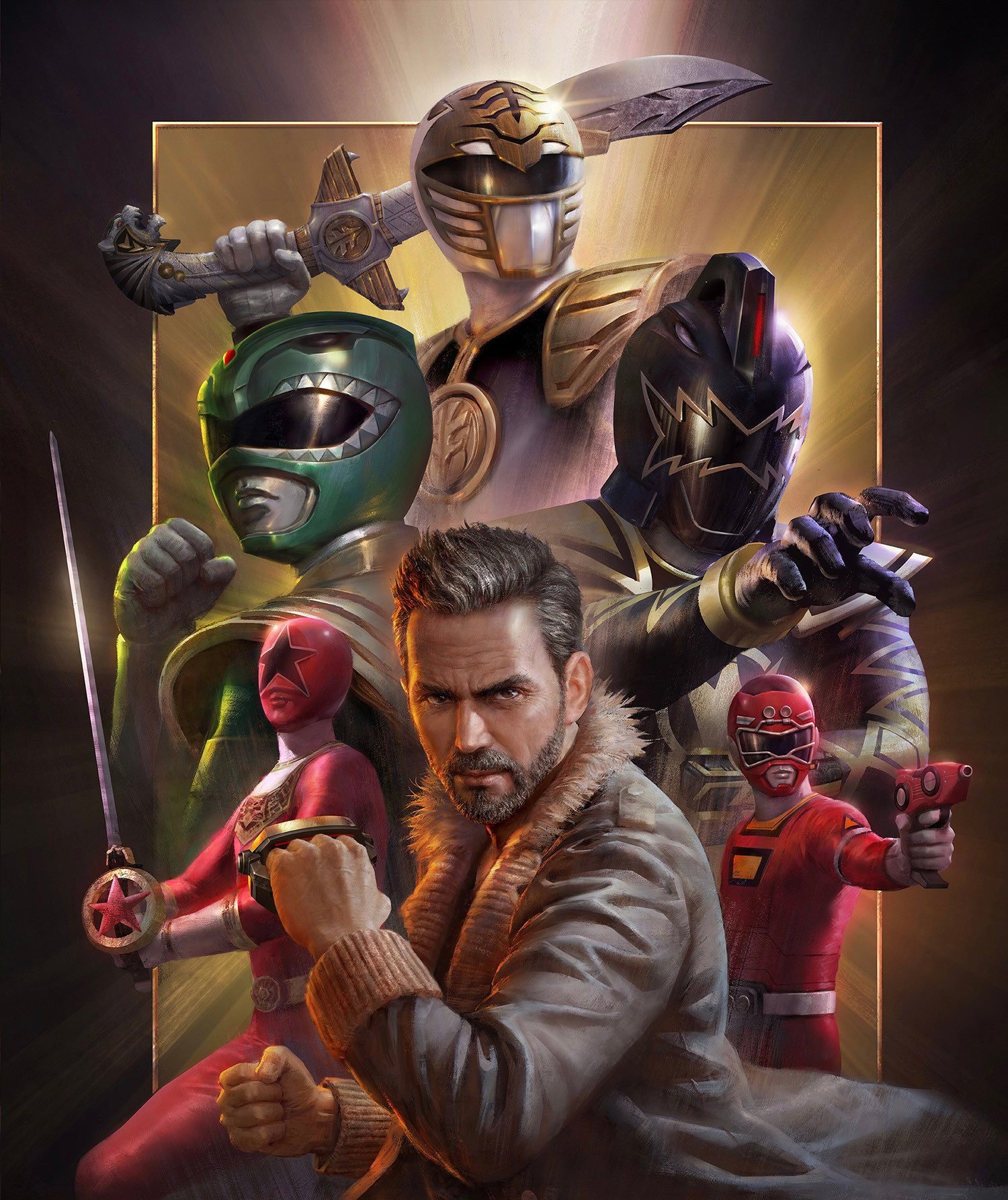 Green And White Ranger Wallpaper