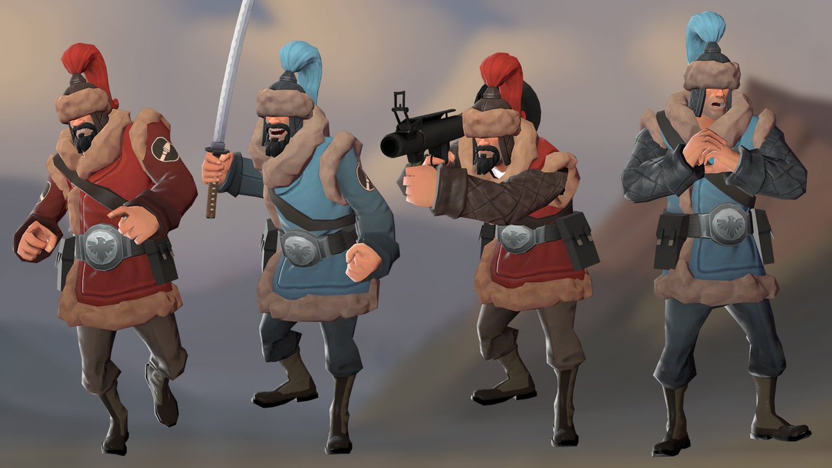 TF2 Emporium on Twitter: "New Smissmas Soldier Collection, Gengis Krit! Vote now on Steam ...