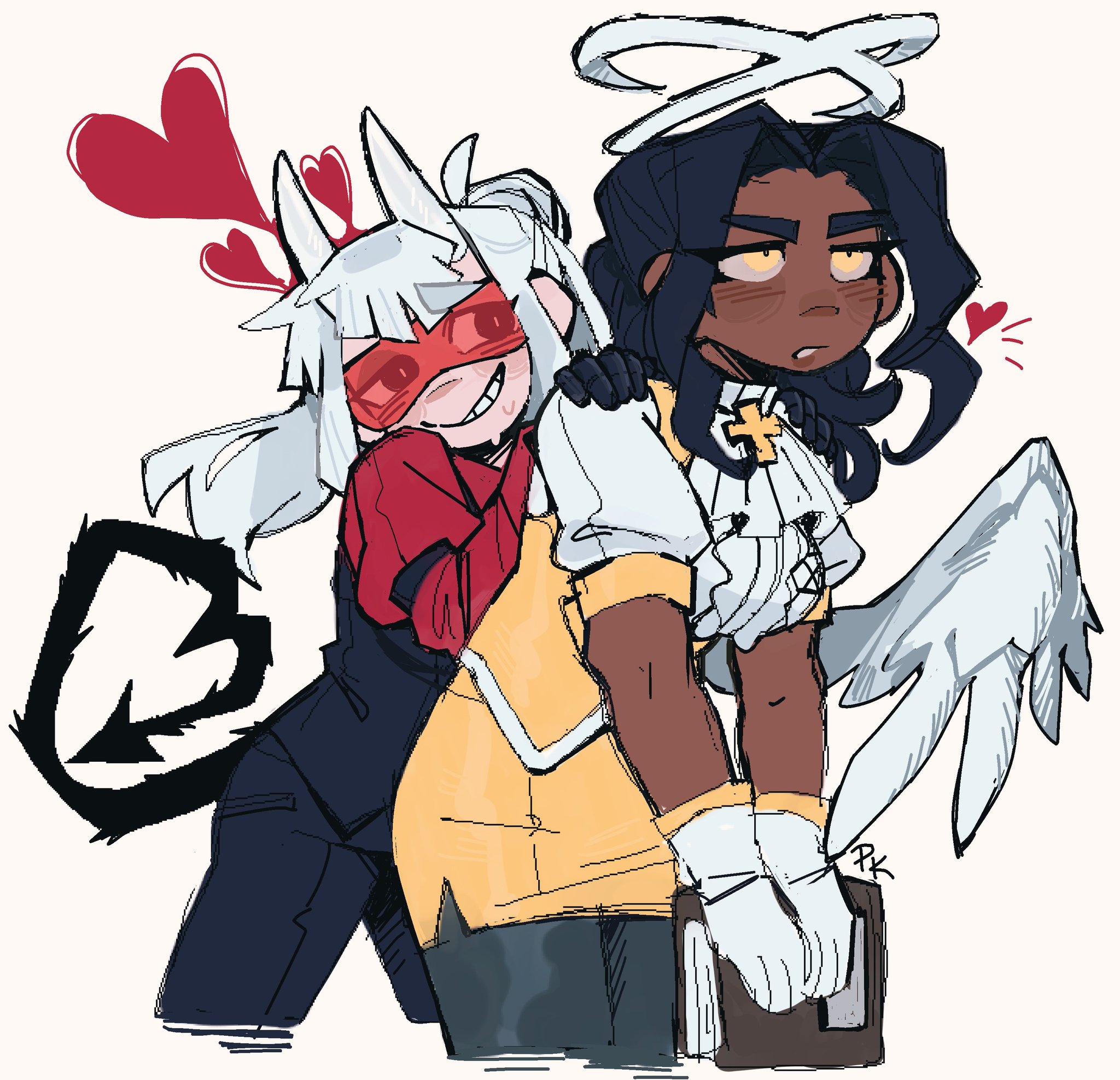 kae 💌🖋 on Twitter: "[helltaker] missed my girls 😇😈 https://t.co/lGQs2vXSbC" / Twitter