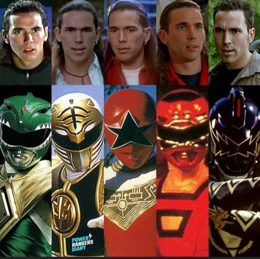 Power Rangers Now And Then
