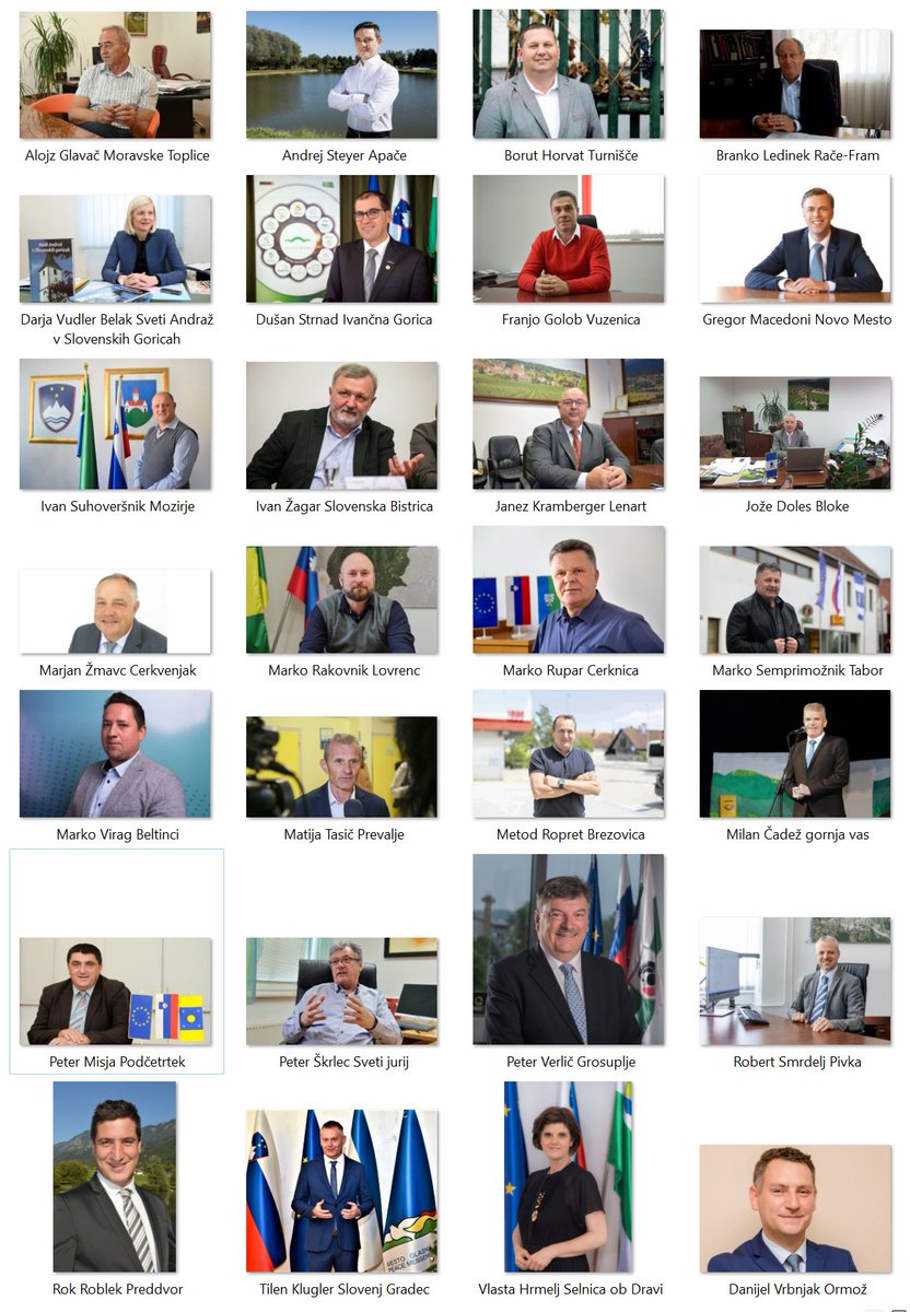 Mojca Škrinjar on Twitter: "RT @DKopse: Prvi izvoljeni župani. Dobro nam gre ️🇸🇮 JJ približno ...