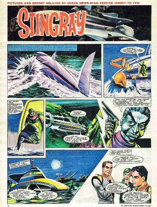 Graeme Wood on Twitter: "RT @woodg31: From November 1966 TV CENTURY 21 WEEKLY features Stingray ...