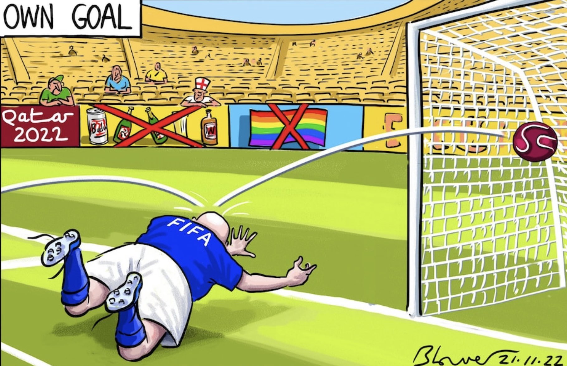 Soccer Political Cartoons
