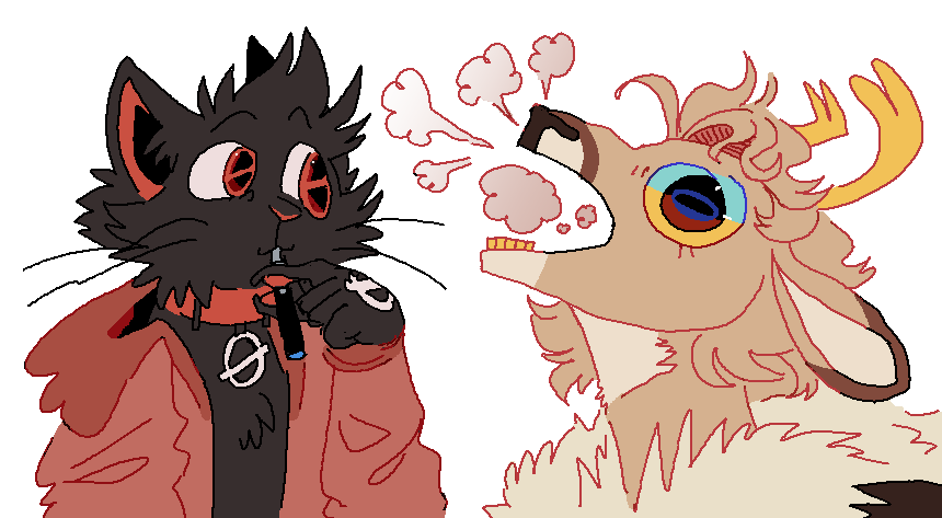 Fucked Up Deer on Twitter: "Smoking w @echozeppelin https://t.co/1X5Fr2PwUE" / Twitter