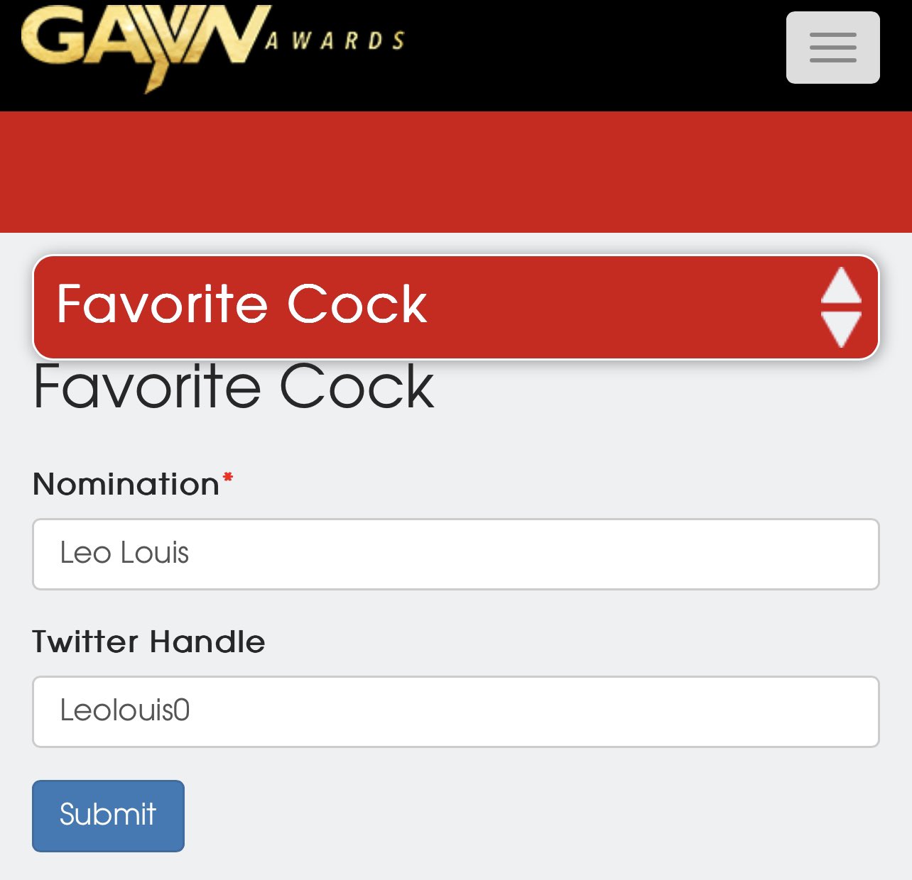 TW Pornstars - 2 pic. Leo Louis. Twitter. Pre-nominations are open for ...