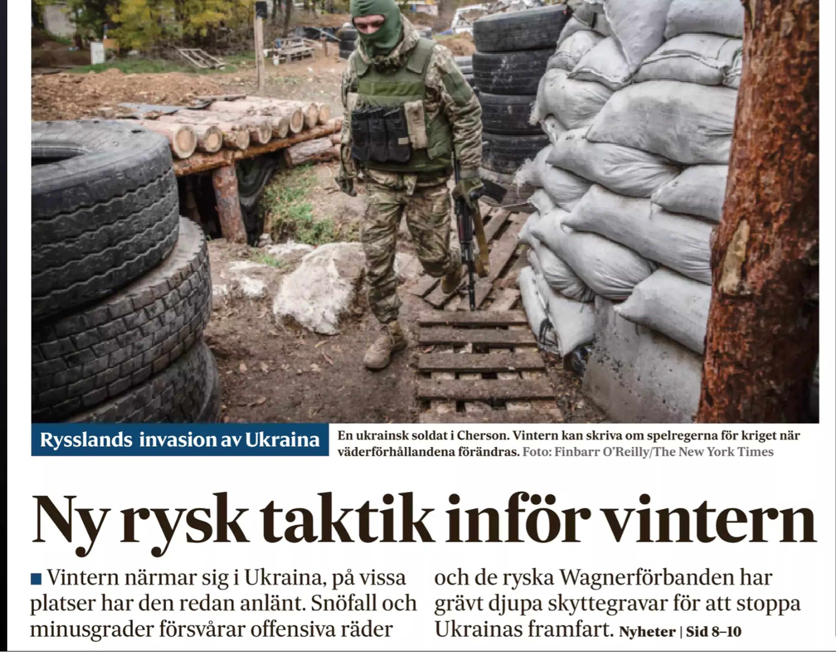 Jari Lairolahti on Twitter: "Ryssarna satsar på försvarsställningar i den s.k. #Wagnerlinjer med ...