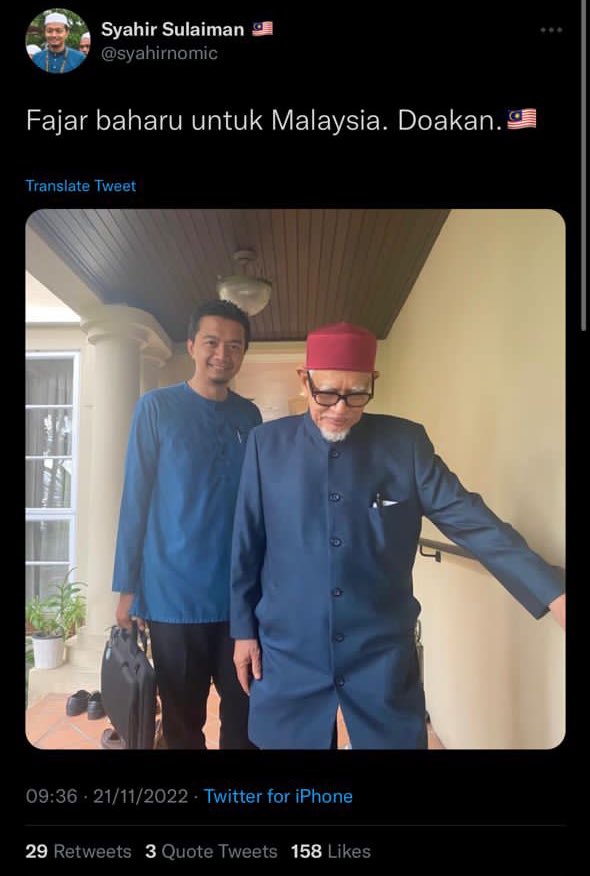 Zulfadzli on Twitter: "Semoga tak jadi. Amin. https://t.co/kIuvSs2iyq" / Twitter