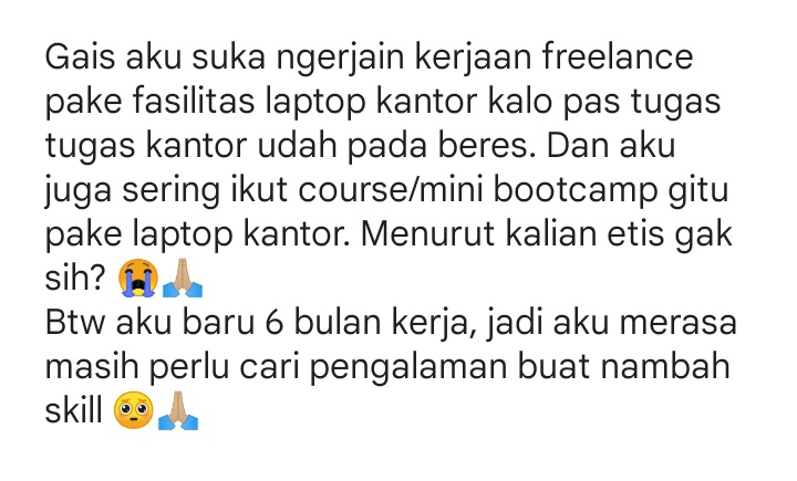 BACA RULES DI (bit.ly/worksfess) on Twitter: "Work! T i t i p a n n n https://t.co/TpbVg8LR2i ...