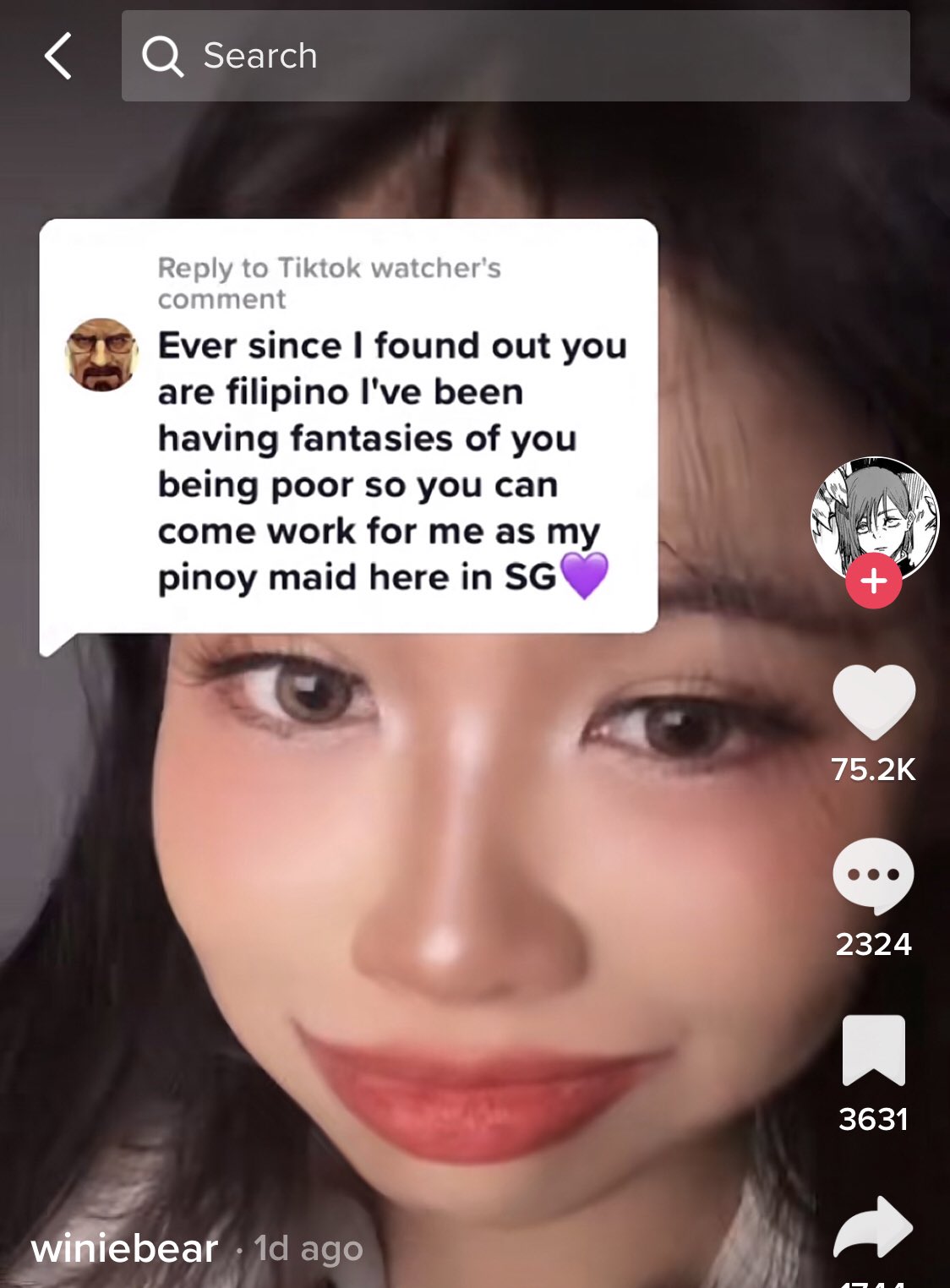 That Asian Bastard on Twitter: "@ewnqsyou @wildtiktokss Idk abt you but she seem like she fw it ...