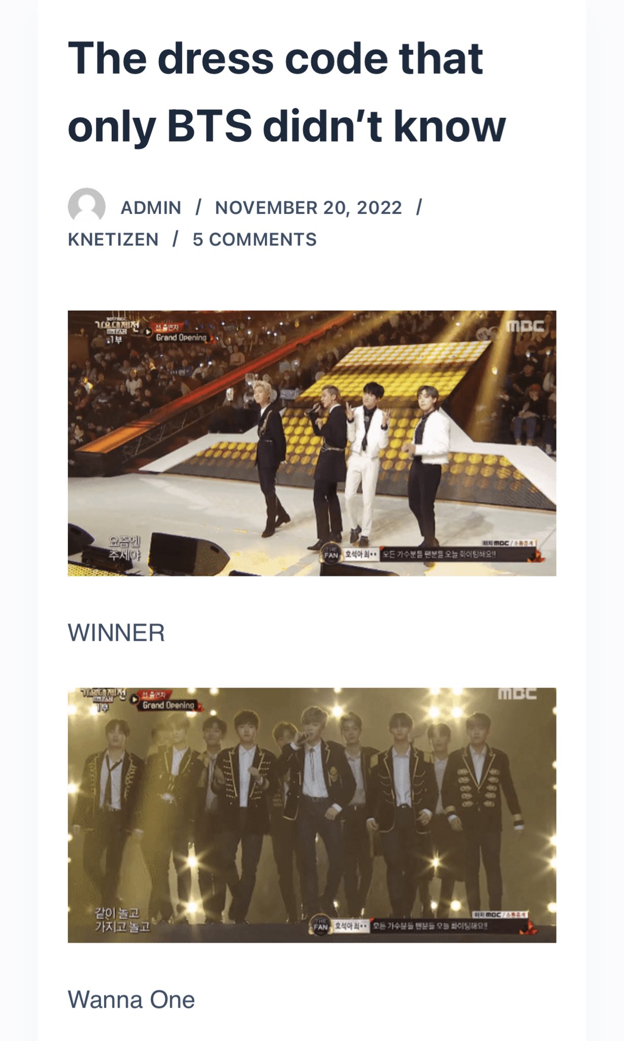 notpannchoa/notpannkpop/notnetizenbuzz on Twitter: "[ notpannkpop ] The dress code that only BTS ...