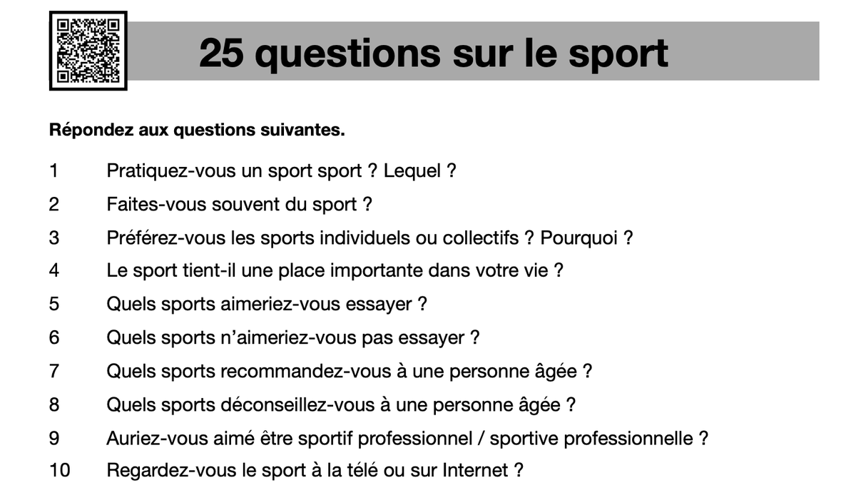 🇫🇷 podcast francais facile on Twitter: "Il n'y a pas que le foot. Voici ...