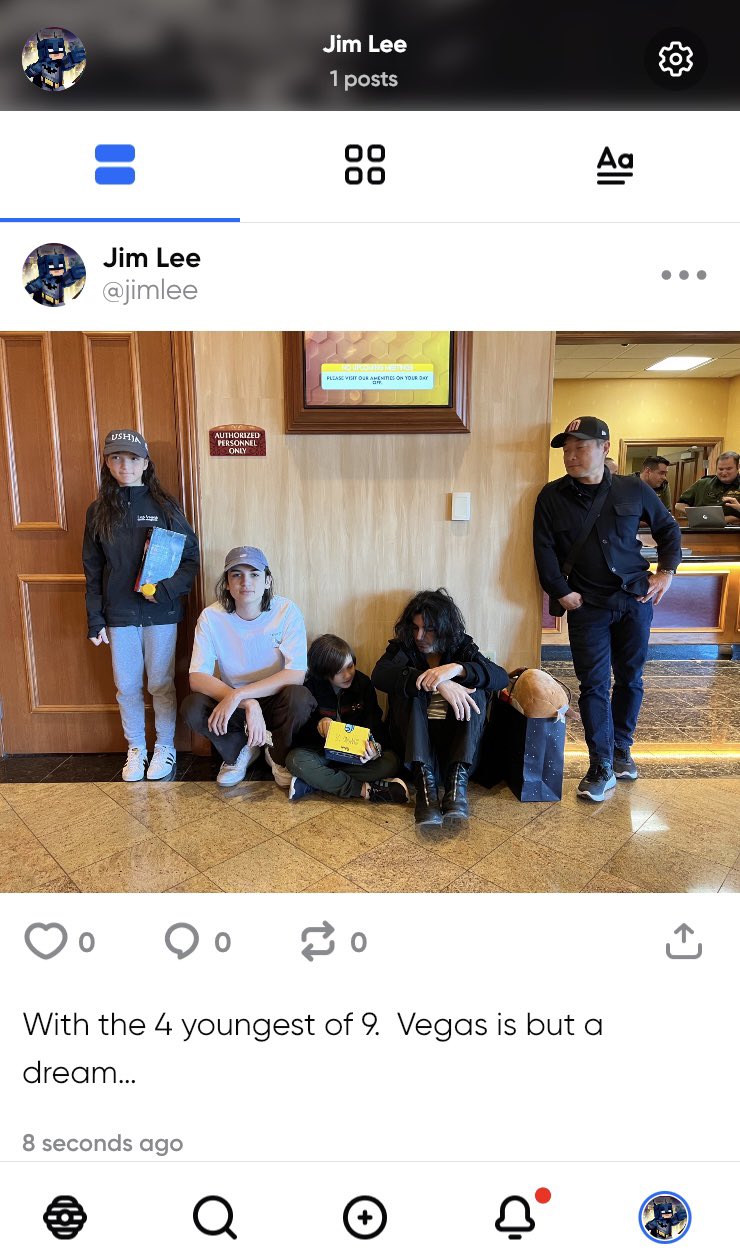 Jim Lee on Twitter: "Hive me at @jimlee 😎 https://t.co/ZF3C3cffwv" / Twitter