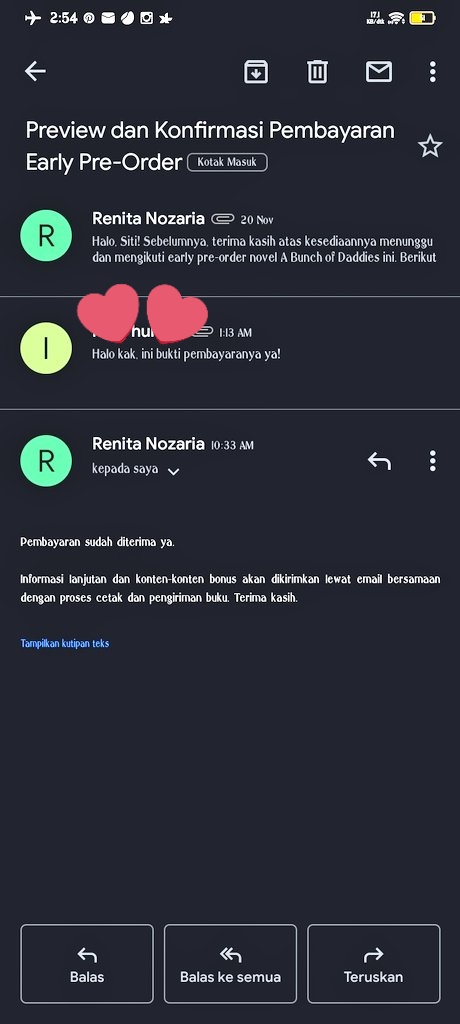 Calonmaba on Twitter: "Dpt email jam 3 sore, ketar ketir soalnya lagi ga diruma, naik kereta ...
