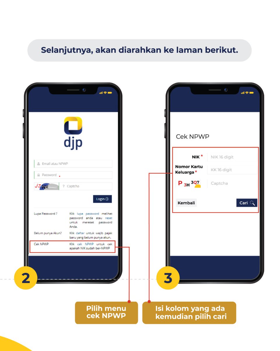 #PajakKitaUntukKita on Twitter: "Cara Cek NPWP Aktif atau Tidak #KawanPajak dapat melakukan ...