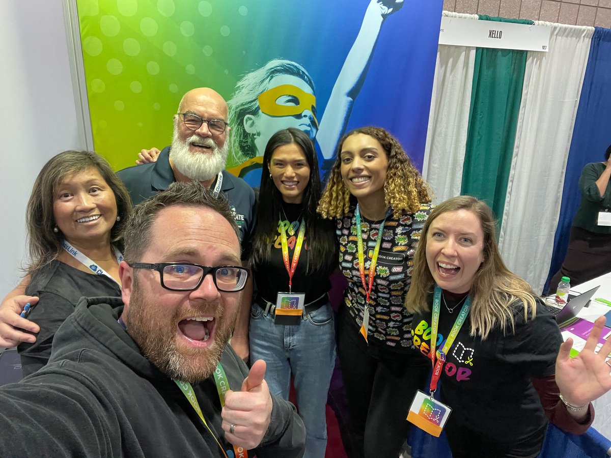 Book Creator Team on Twitter: "RT @EdtechChanel: Day 1 exhibiting at #NYSCATE22 completed! Met ...