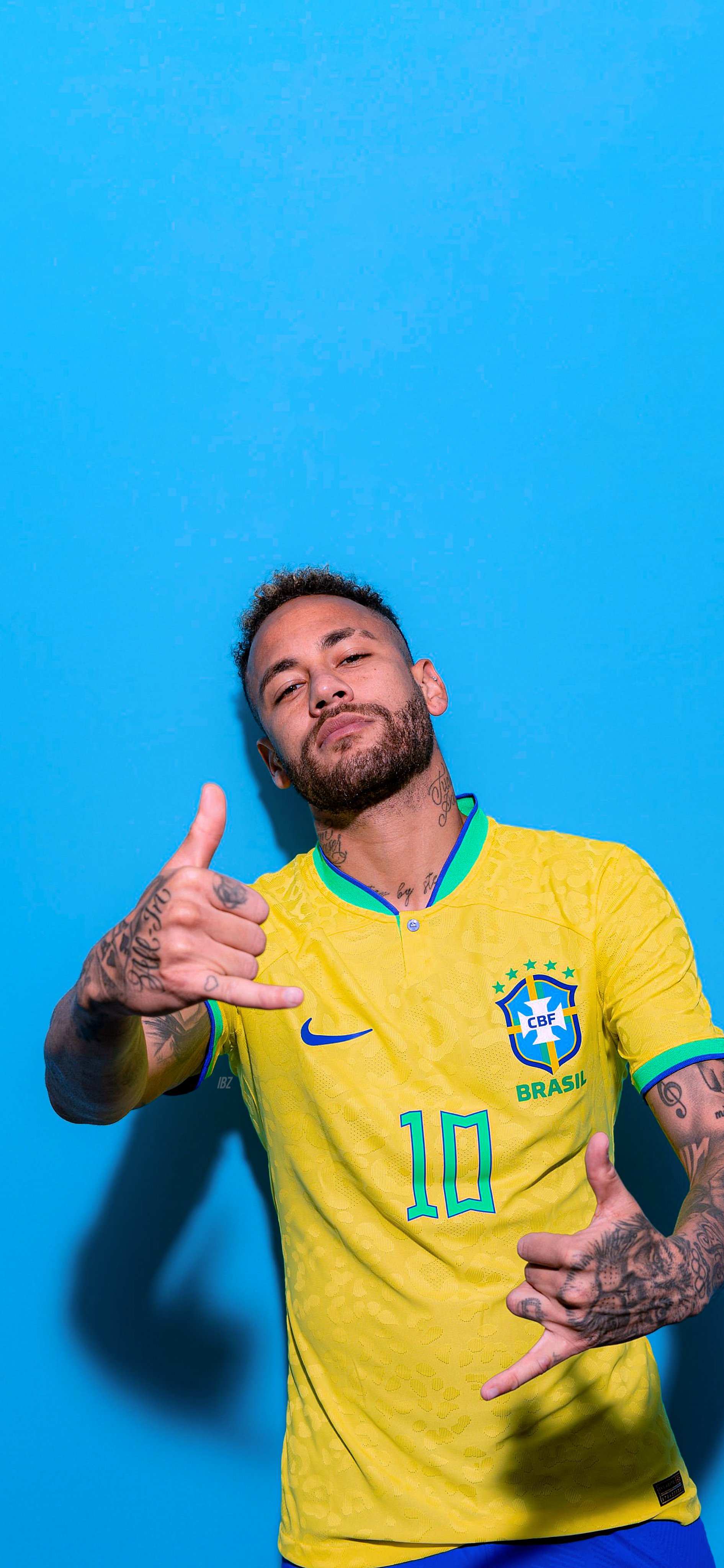 Neymar Jr Brazil 2022 Wallpaper