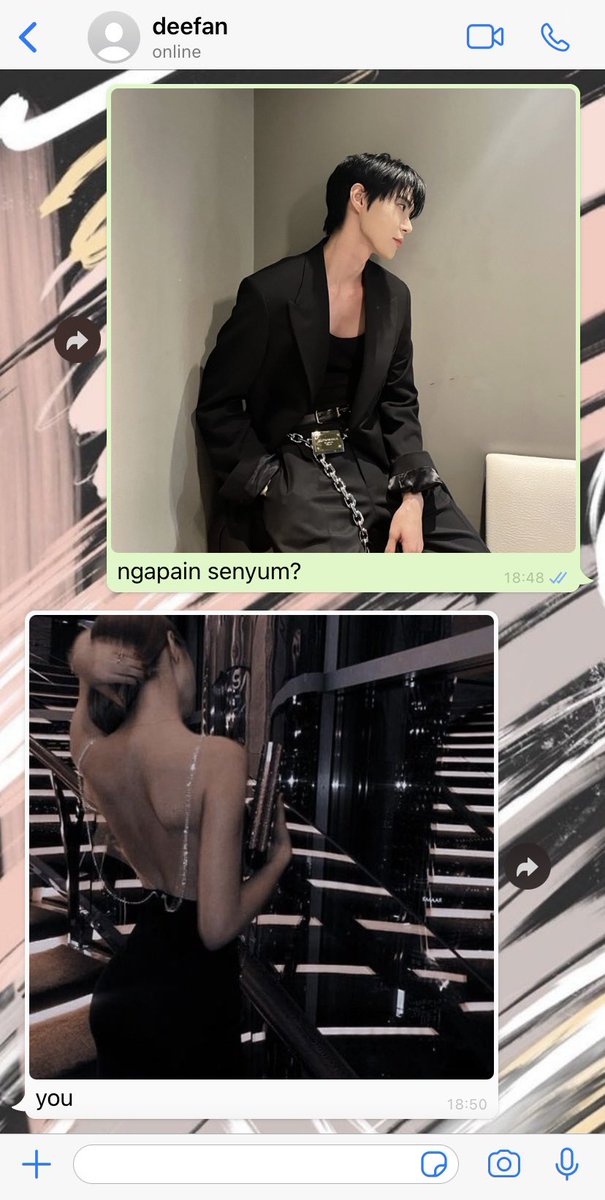 ayya. on Twitter: "sumpah maaf banget, nih konten Deefan Gigi. doyoung nct two tweets au. ⚠️ ...