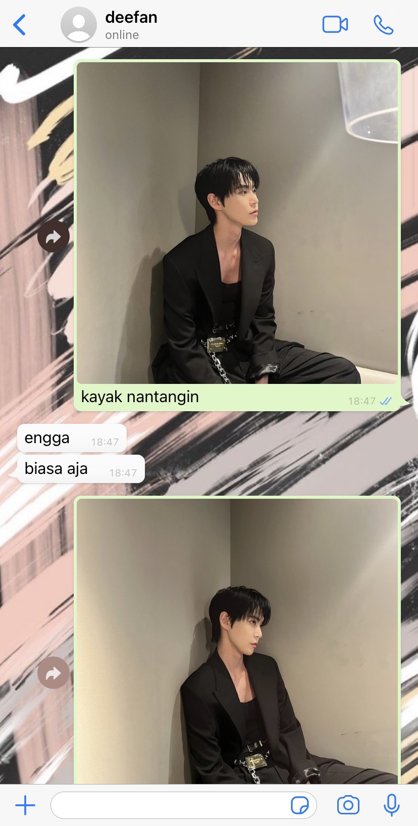 ayya menuju syidang on Twitter: "sumpah maaf banget, nih konten Deefan Gigi. doyoung nct two ...