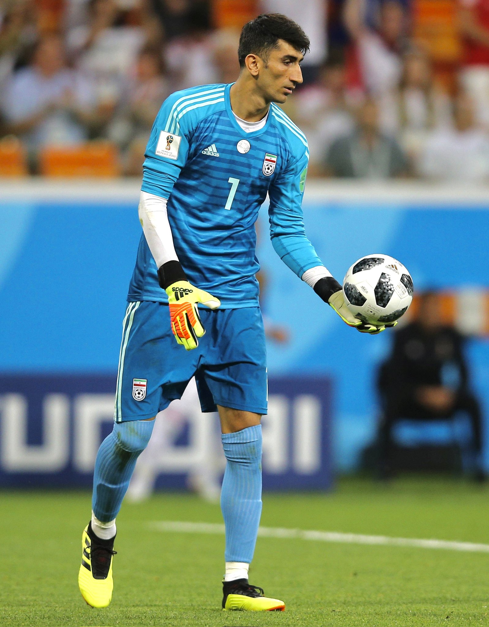 Hand Some Iranian Goalkeeper