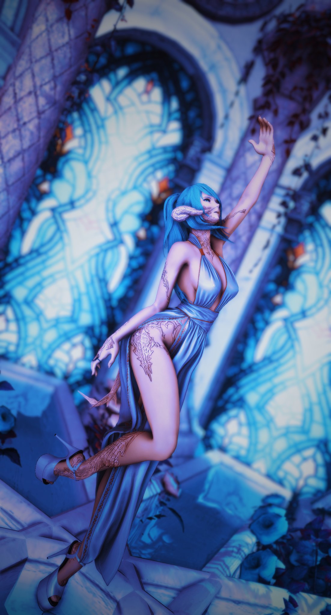 Ark on Twitter: "Not my fem miqo but you can have one of my femra's @HuntarSnowpeak https://t.co ...