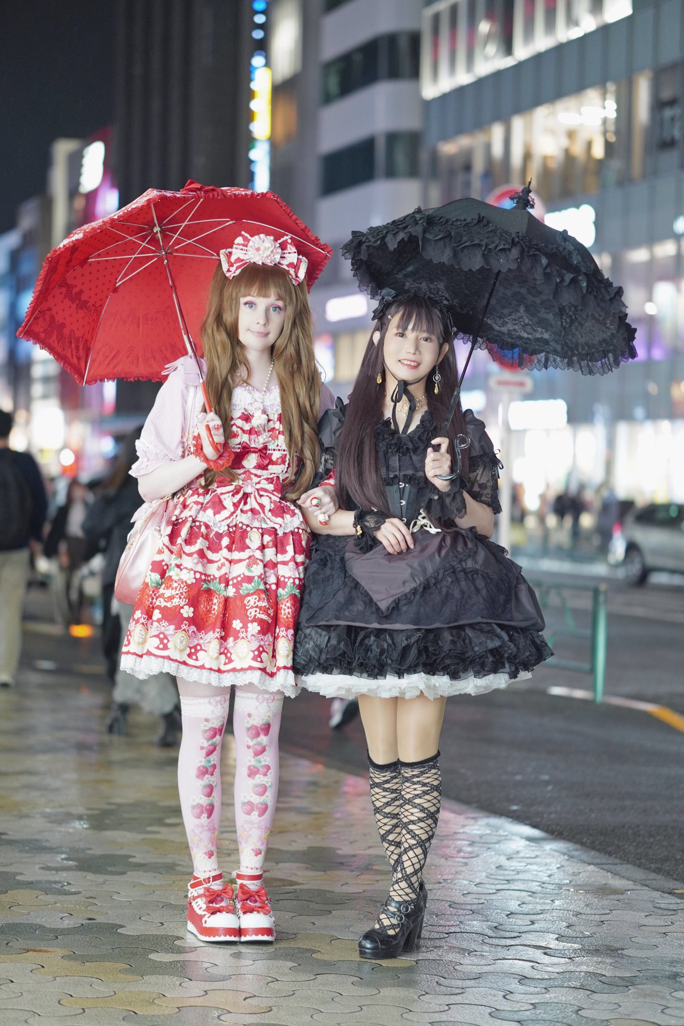 ジョンジョン on Twitter: "Harajuku with Lolita bestie Airy 💕 #ロリイタファッション ...