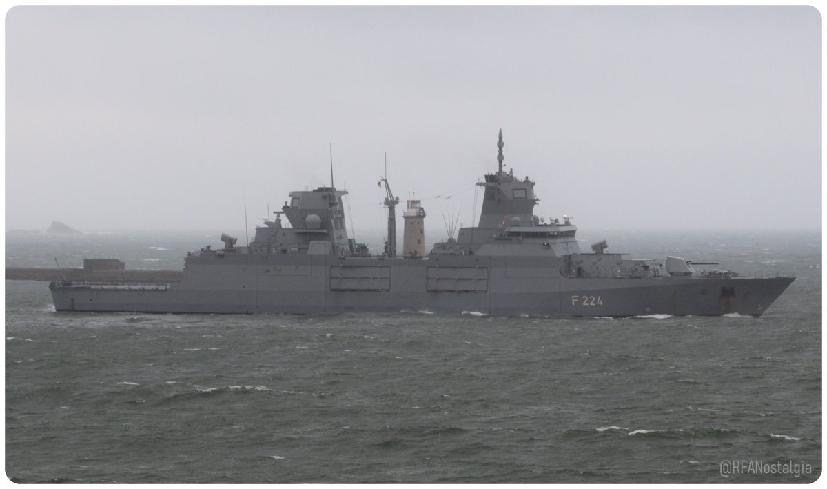WarshipCam on Twitter: "German Navy Baden-Wurttemberg-class frigate FGS Sachsen-Anhalt (F224 ...