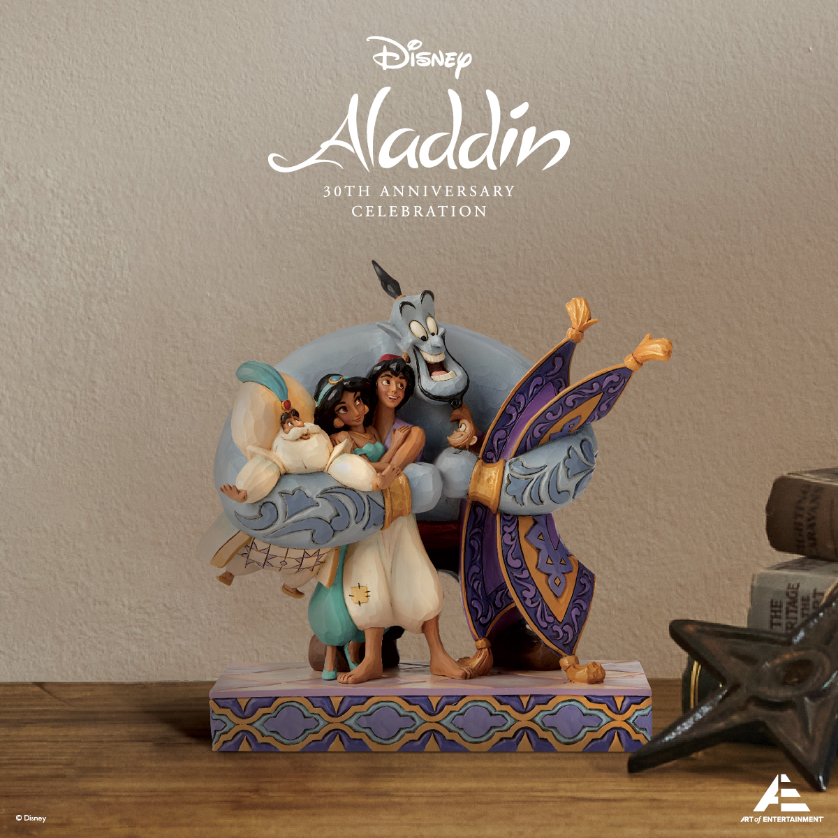Thomas Kinkade Disney Aladdin