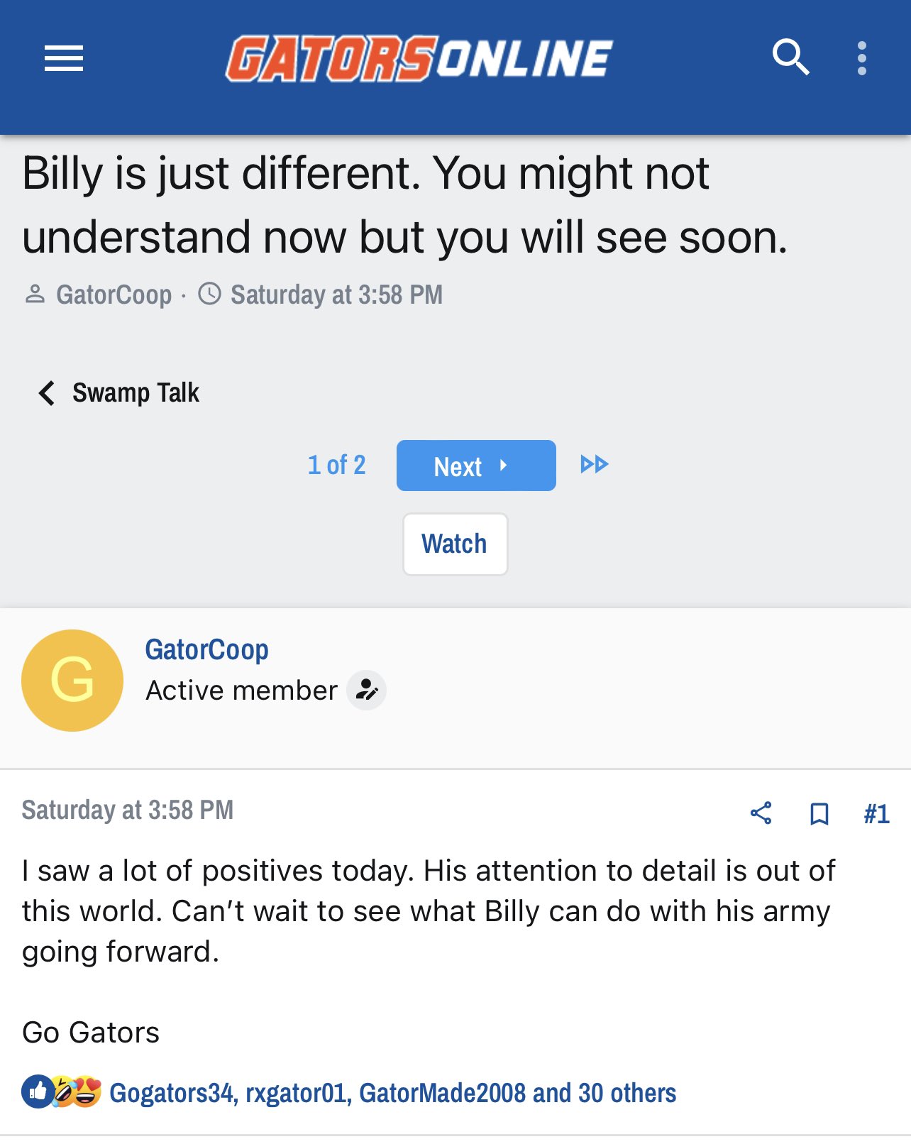 Message Board Geniuses on Twitter: "If not for injuries, bad refs, and growing pains Billy ...