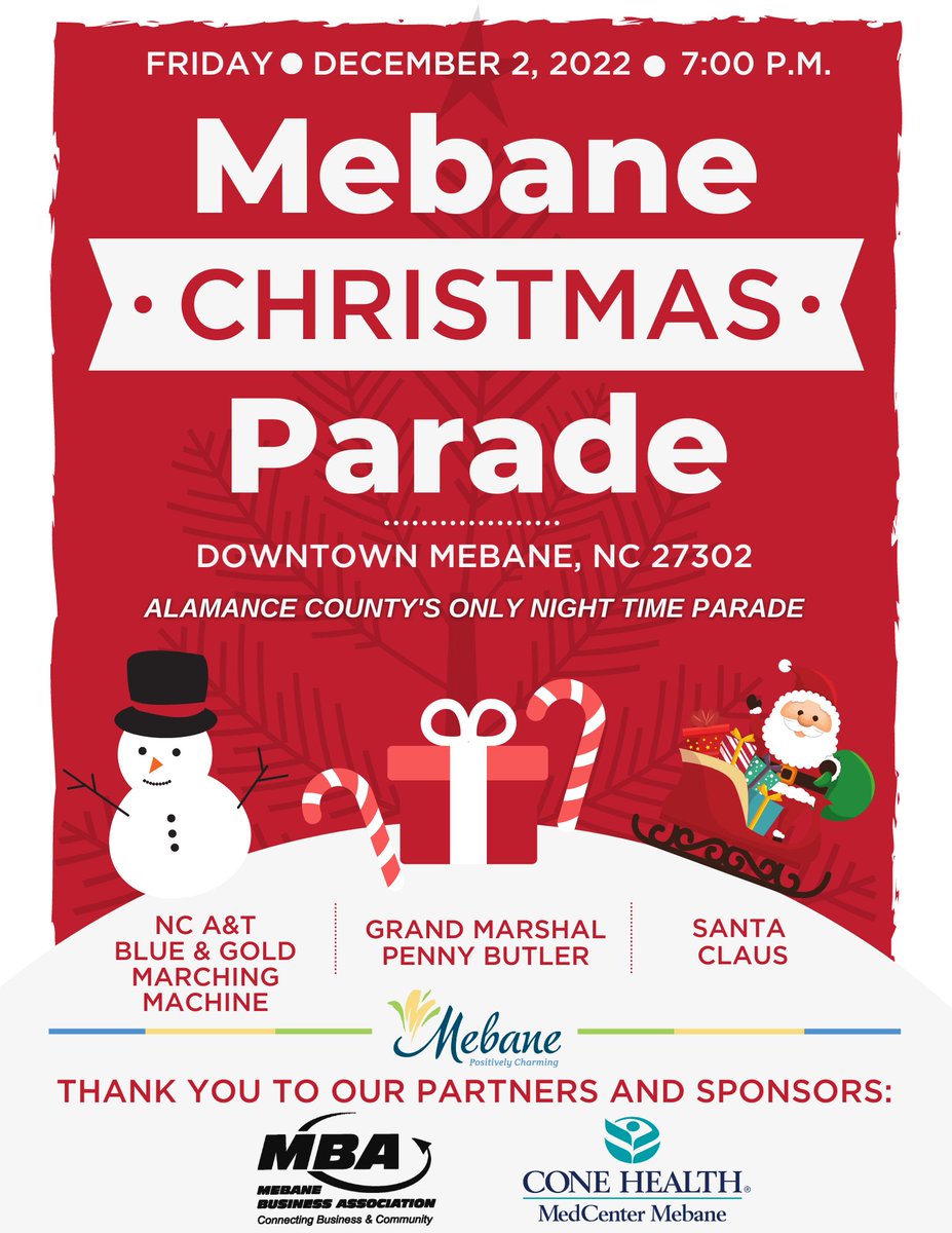 Mebane Recreation & Parks Department on Twitter: "We're less than two weeks away from our annual ...