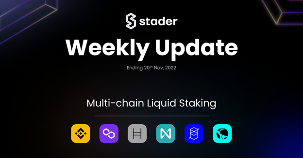 Stader Labs on Twitter: "📌Dear Stader Fam, Highlights of the week: Introducing BNBx portfolio ...