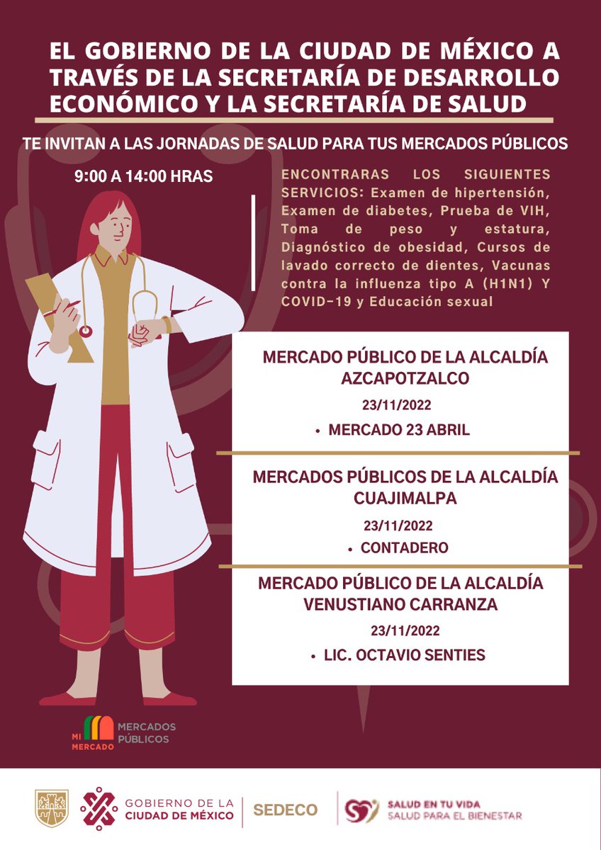 Secretaría De Salud De La Ciudad De México On Twitter Rt Sedecocdmx