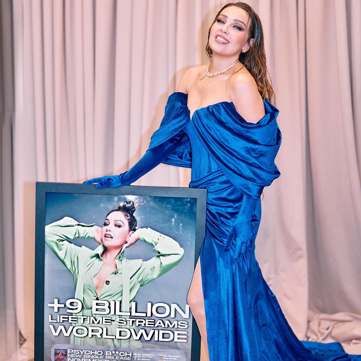 Lidi 💫 on Twitter: "RT @thalia: +9 Billones Lifetime Streams Worldwide!!!!! GRACIAS mis ...