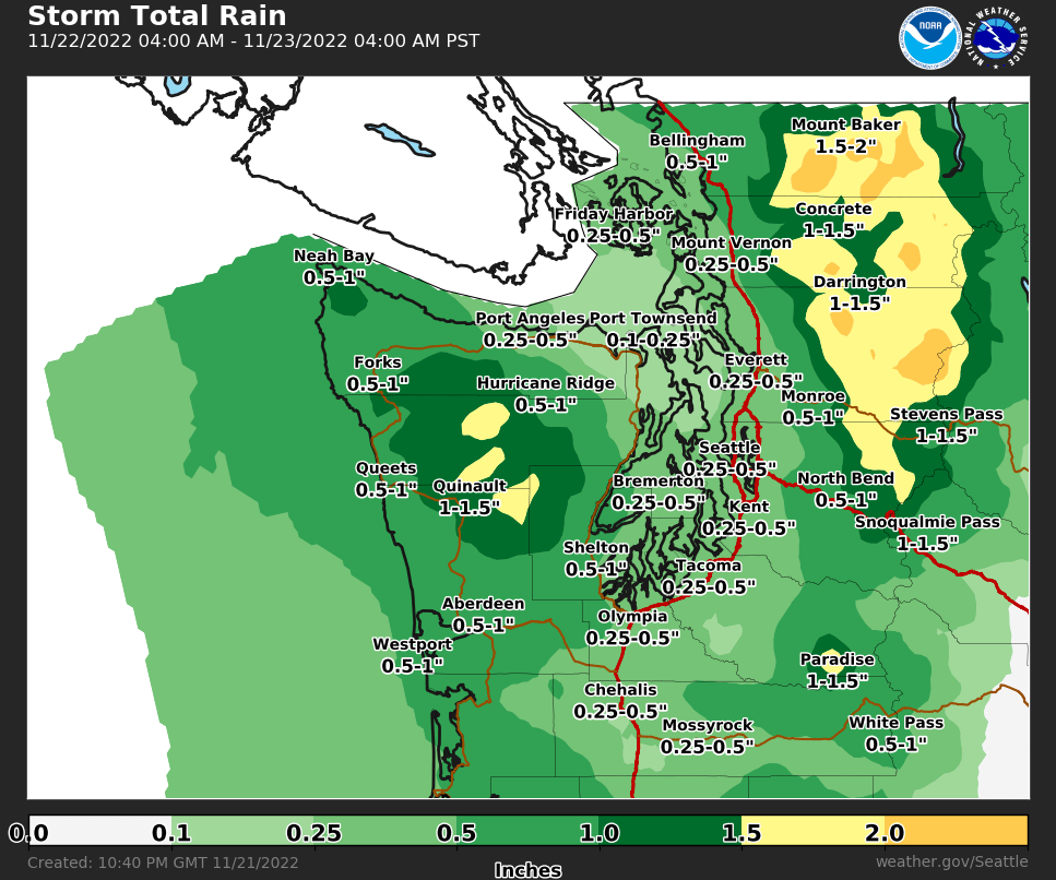 Tim Peter ☮️ on Twitter: "RT @NWSSeattle: After an extended break, typical November returns ...