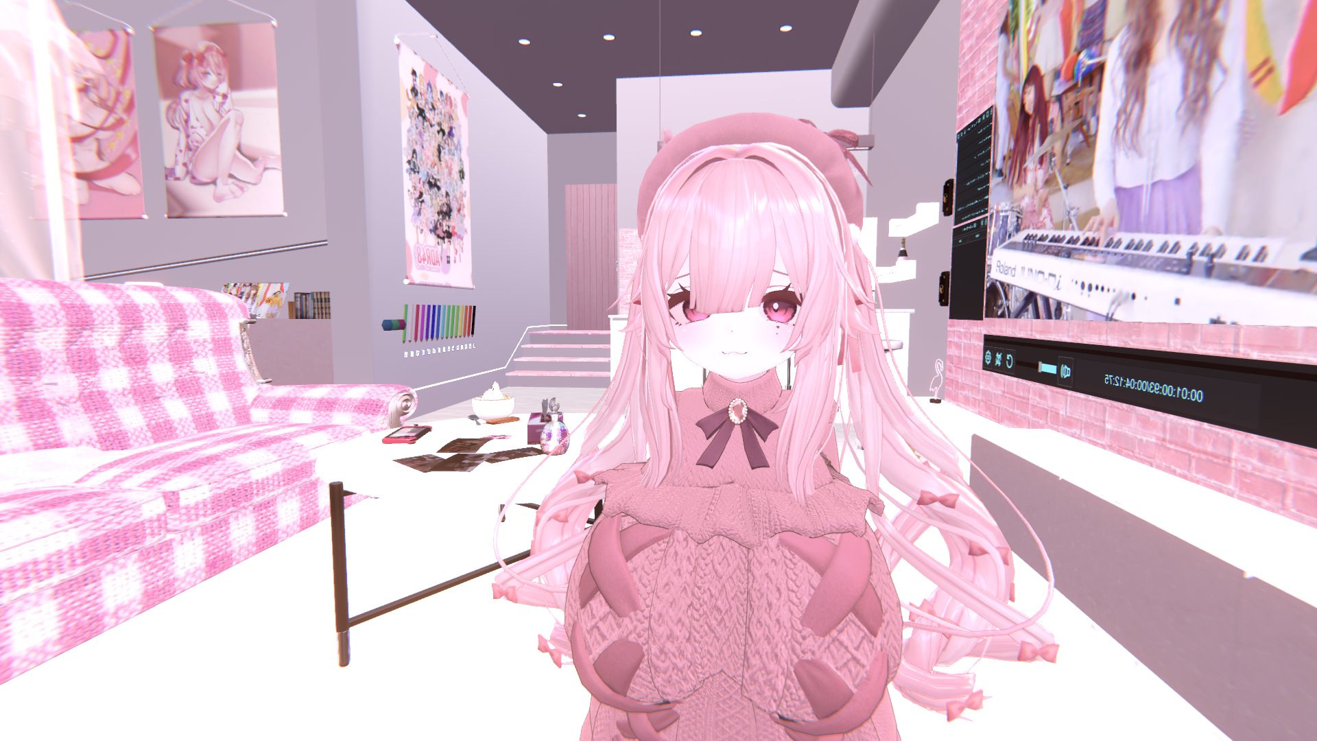 すずしま りり@VRC垢 on Twitter: "アバターアップロードついでに部屋もライティングいじりなおしたり物持てるようにしようとしたりしたけど、調べた記事見ても持てなかったので諦めた ...