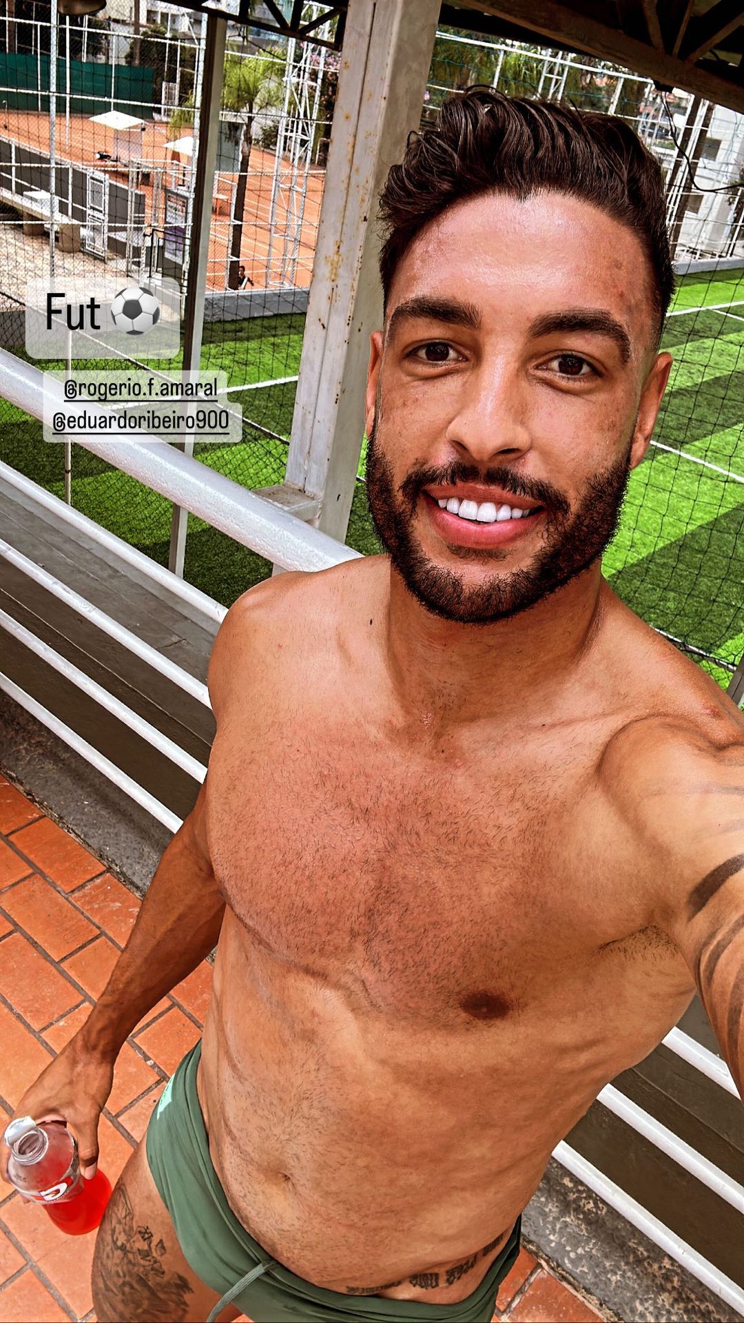 Footballers in underwear: NATHAN SILVA