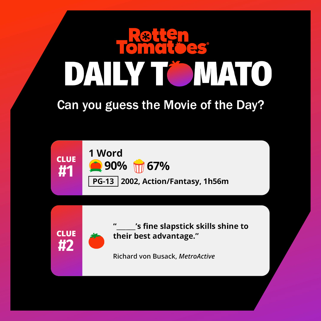 Rotten Tomatoes on Twitter: "Test your movie knowledge with our new ...