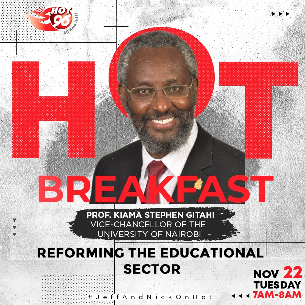 Hot 96 FM Kenya on Twitter: "This Morning We Speak Matters Reforming the Educational Sector with ...