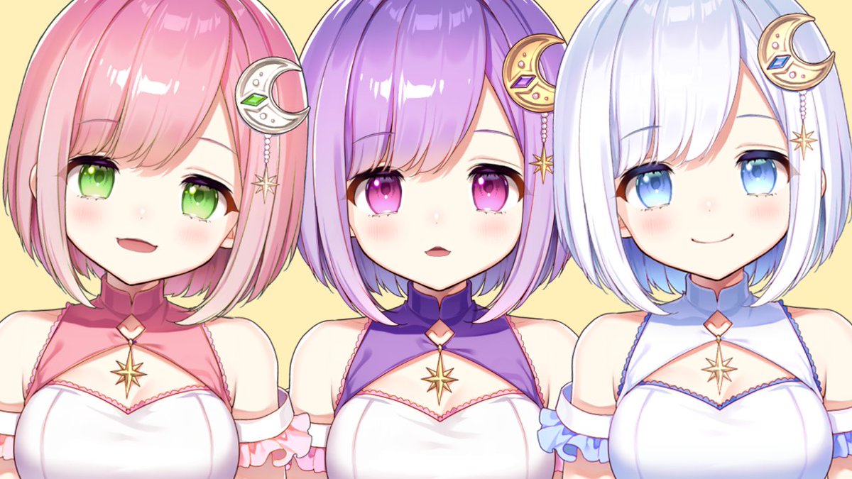 神月 天🌙💜 on Twitter: "⭐YouTube https://bit.ly/3o0XwSR ⭐Twitch https://bit.ly/3goT94m ⭐FANBOX https ...